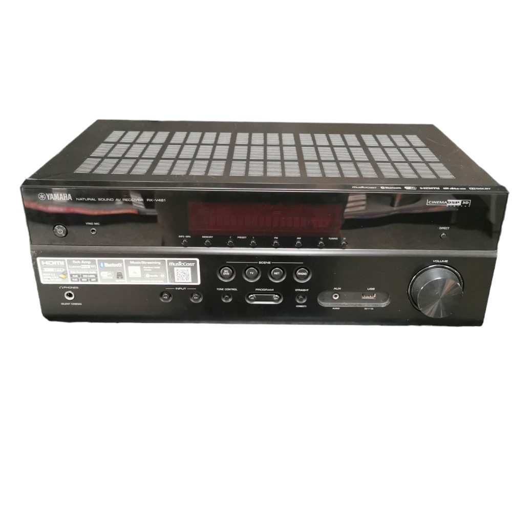 Pre-owned Yamaha MusicCast RX-V481 AV Reciever (Sale!!) - Own4Less